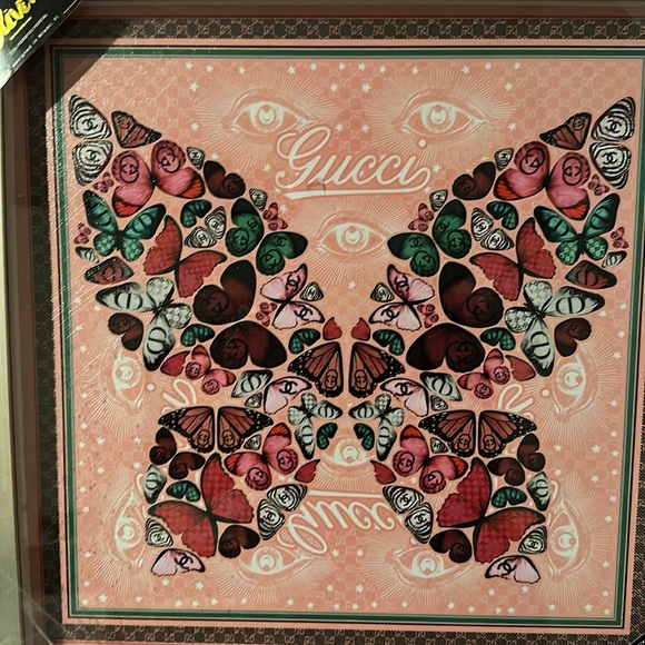 Oliver Gal | Art | Oliver Gal Gucci Butterfly Print | Poshmark